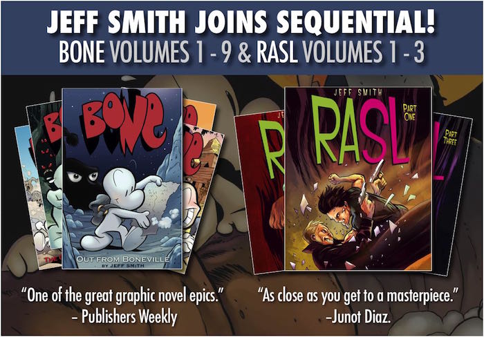 Jeff Smith’s Bone comics to SEQUENTIAL plus SEQUENTIAL comics app ...