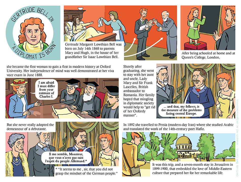 “We make awesome comics based on specific information, and help people ...