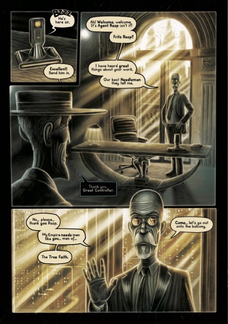 Review: The Needle Man (Soaring Penguin Press) – Pipedream Comics